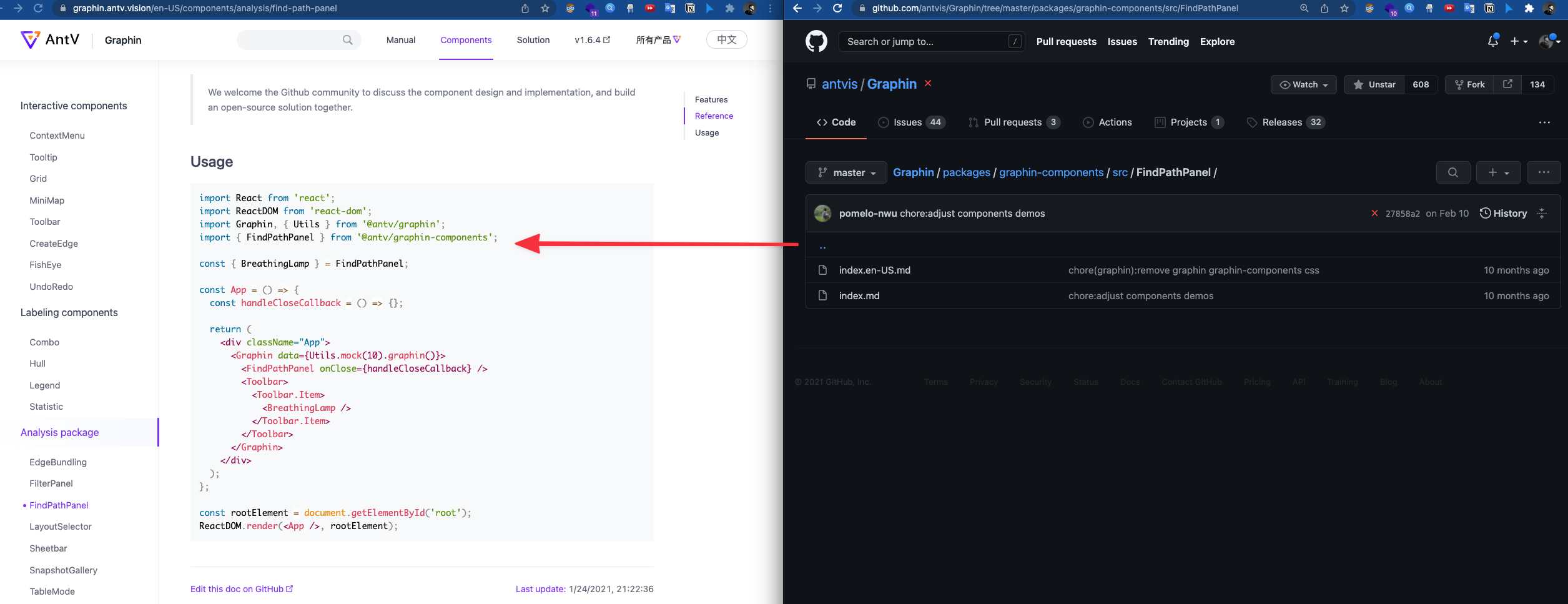Missing FindPathPanel Component (@graphin/components) · Issue #331 · antvis/Graphin · GitHub