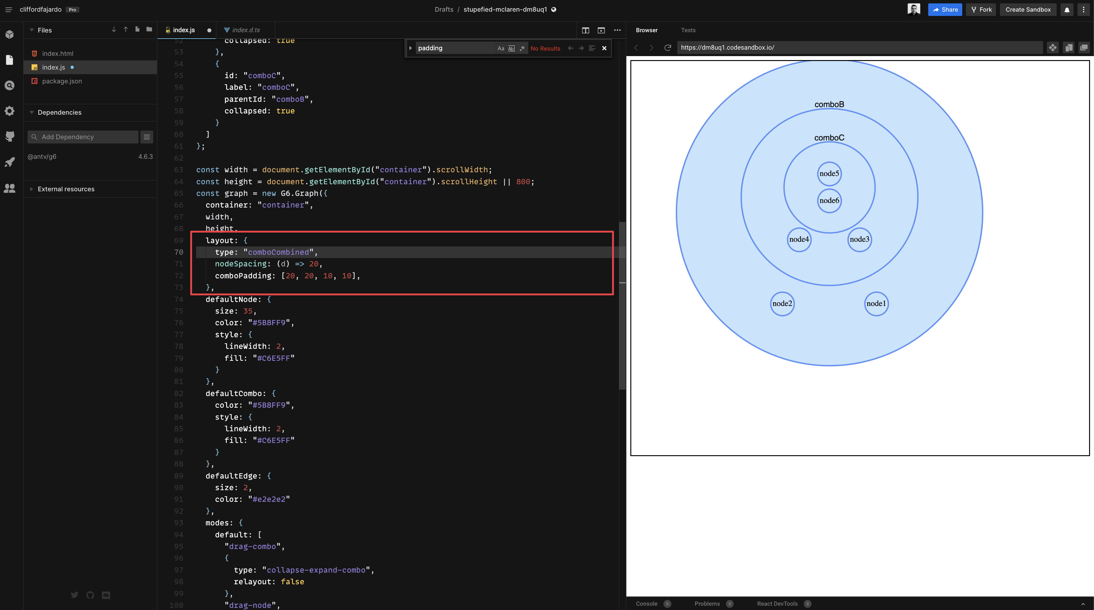 Combos -- nodes with a specific comboId is rendering inside another combo · Issue #3524 · antvis ...