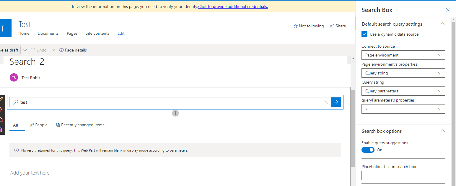Version 3.14 copies the query from url to search box but the results ...