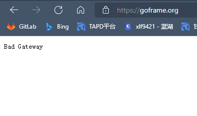 https://goframe.org/ 挂了？ · Issue #1738 · gogf/gf · GitHub