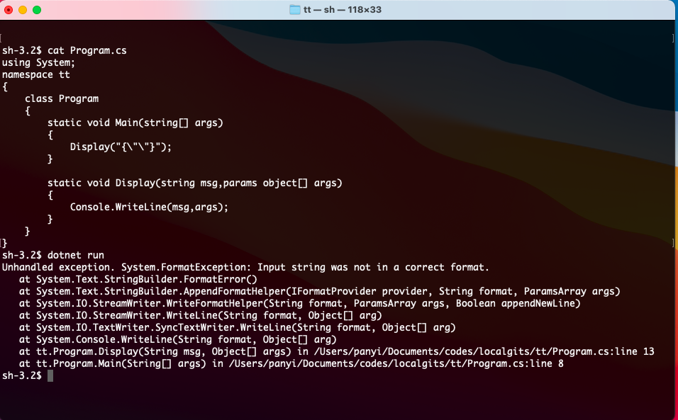 Console.WriteLine throw FormatException when print json string · Issue #58098 · dotnet/runtime ...