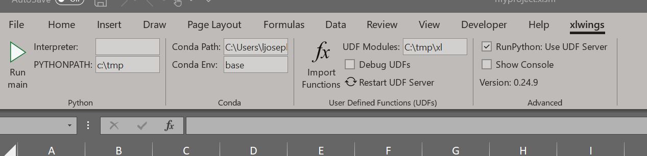 UDF issues · Issue #1748 · xlwings/xlwings · GitHub