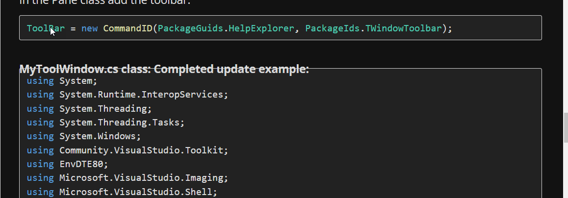 Bad Formatting after update · Issue #23 · VsixCommunity/docs · GitHub
