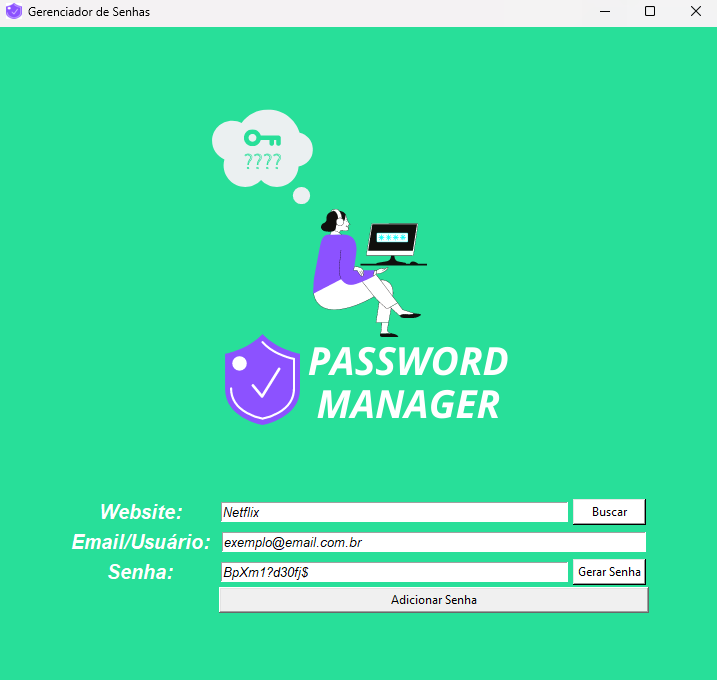 GitHub - mraramalho/gerenciador-de-senhas