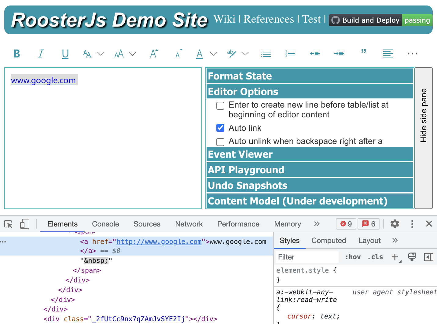 Auto link prefers http:// over https:// · Issue #1643 · microsoft/roosterjs · GitHub