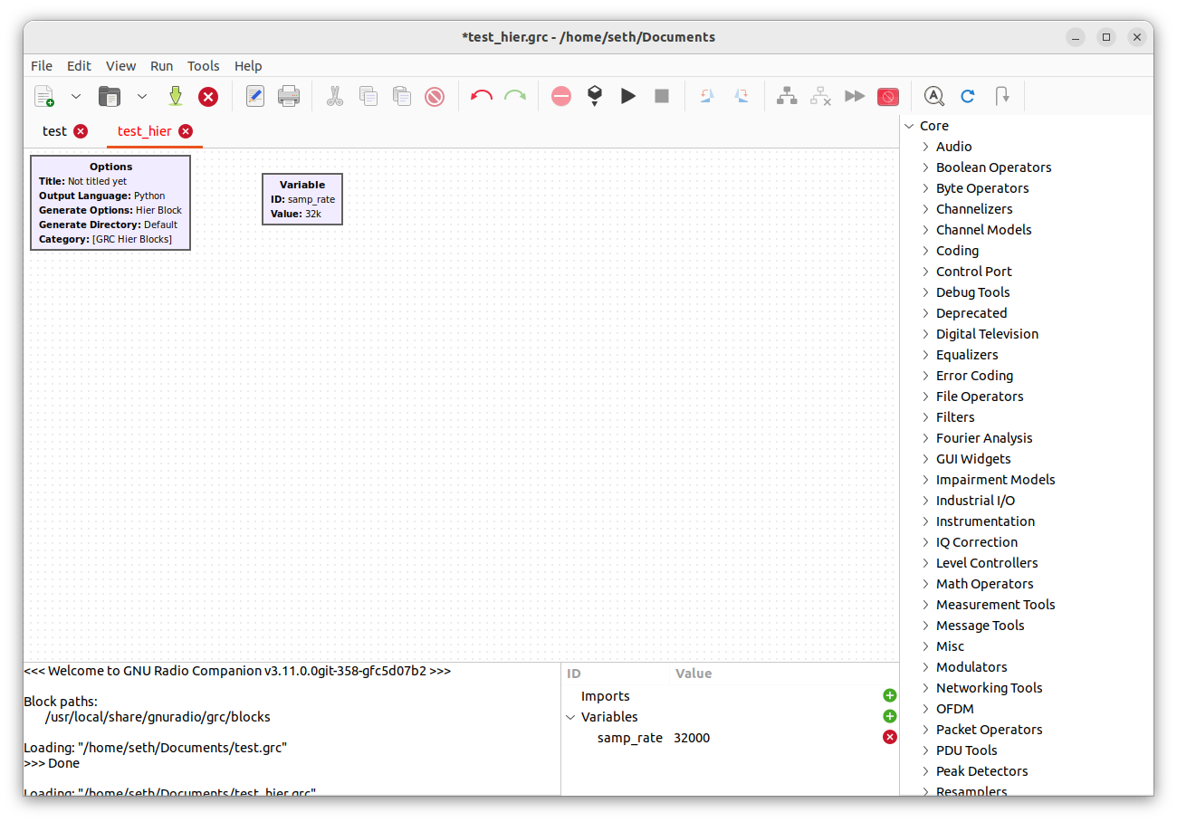 Add option to display grid in GRC canvas · Issue #5672 · gnuradio/gnuradio · GitHub