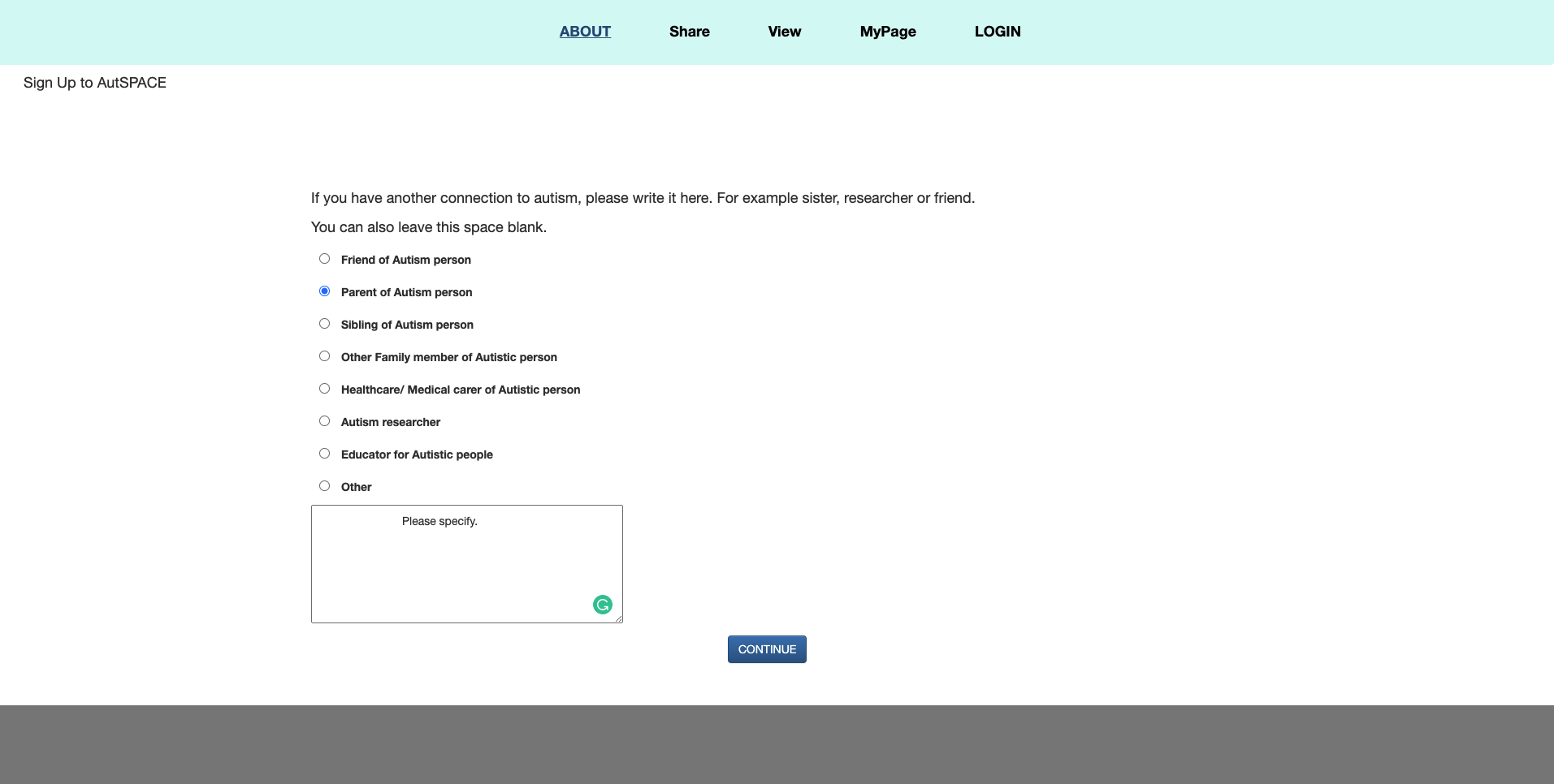 Sign Up Page · Issue #212 · alan-turing-institute/AutSPACEs · GitHub