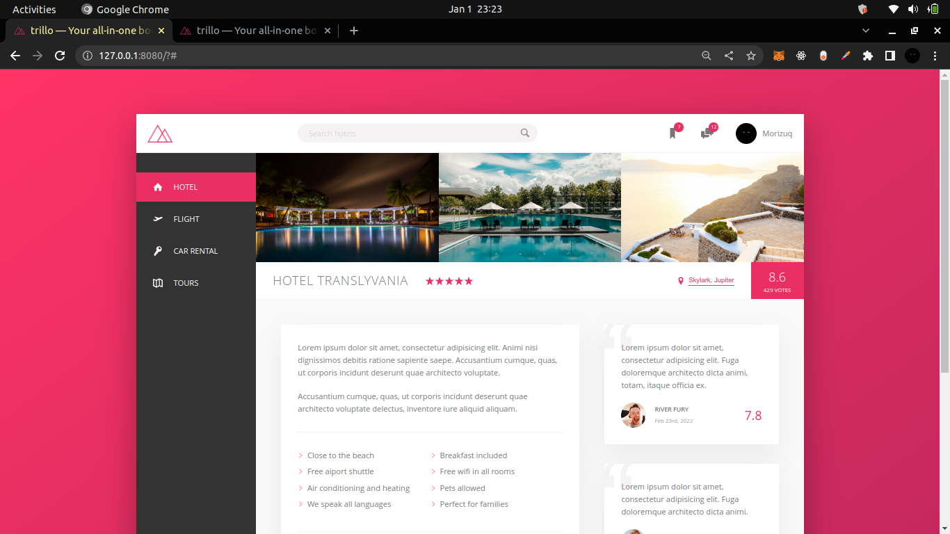GitHub - Morizuq/Trillo-css