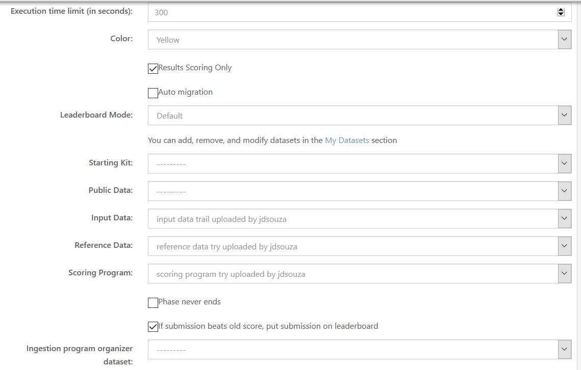 New scoring program and reference input data isn't updating on competition page · Issue #2847 ...