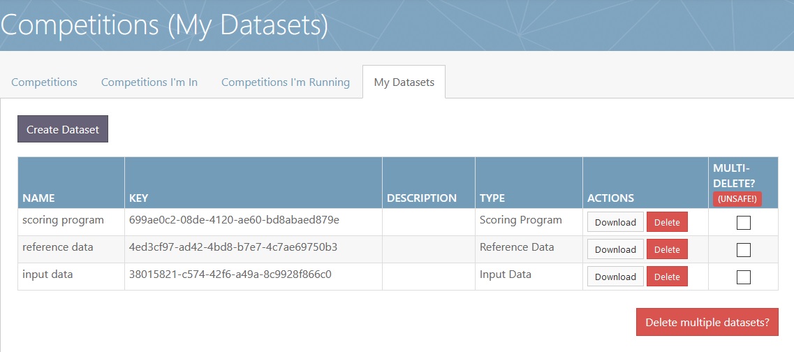 New scoring program and reference input data isn't updating on competition page · Issue #2847 ...
