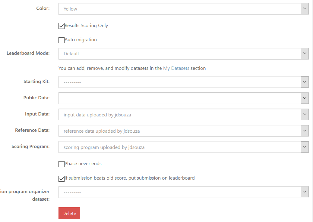 New scoring program and reference input data isn't updating on competition page · Issue #2847 ...