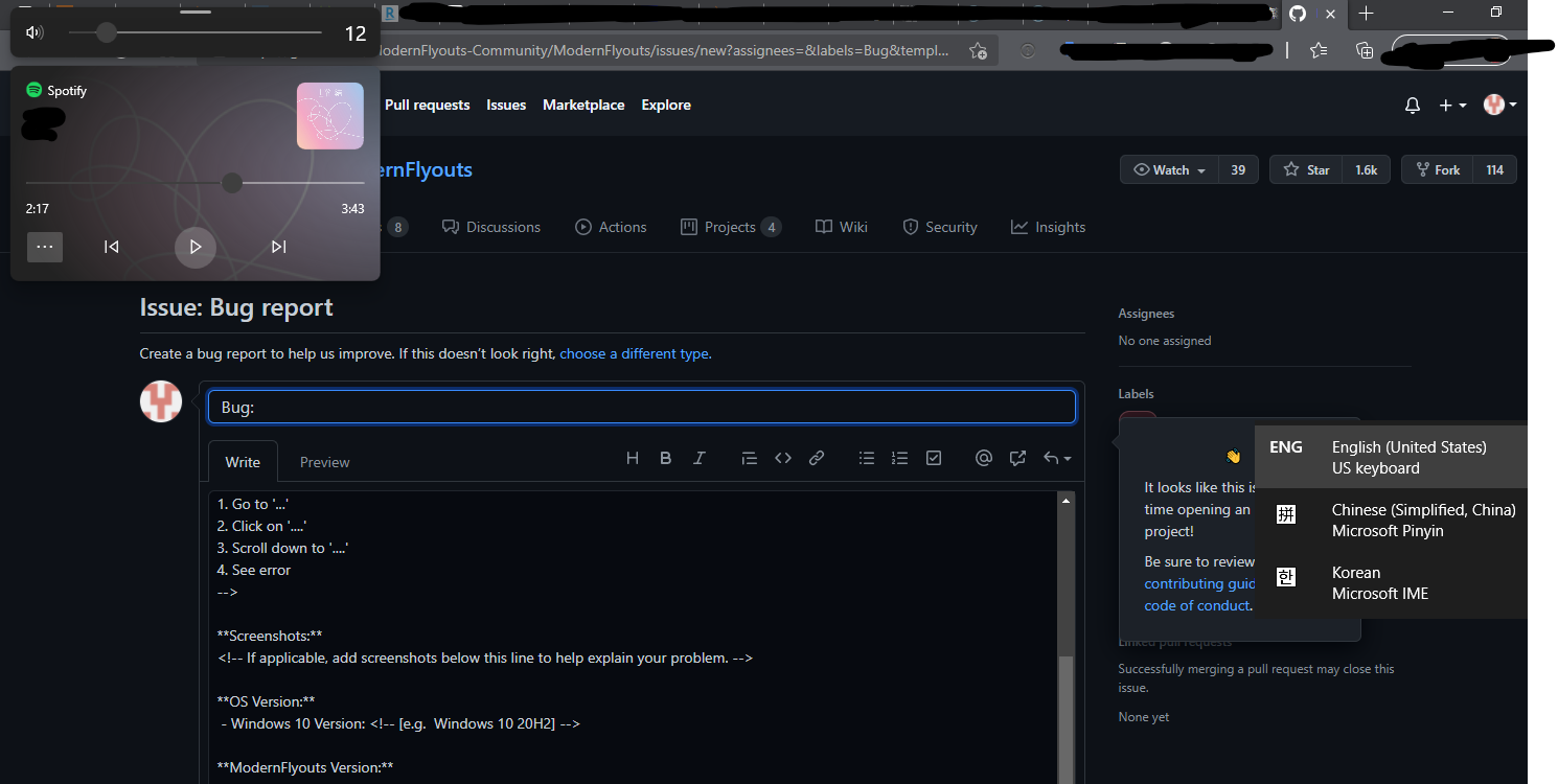 Bug: Flyout Appears when Changing Keyboard Language · Issue #700 ...