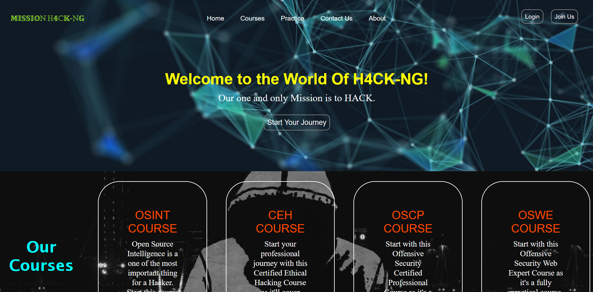 GitHub - Hellfire0x01/Mission_Hacking: My first responsive website ...