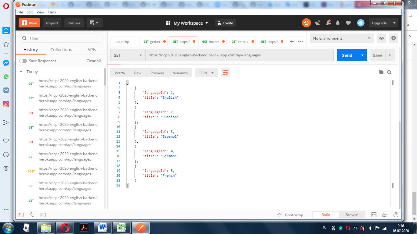 [QA] TC#06.4 [BE] Implementation of container of languages #15 · Issue ...