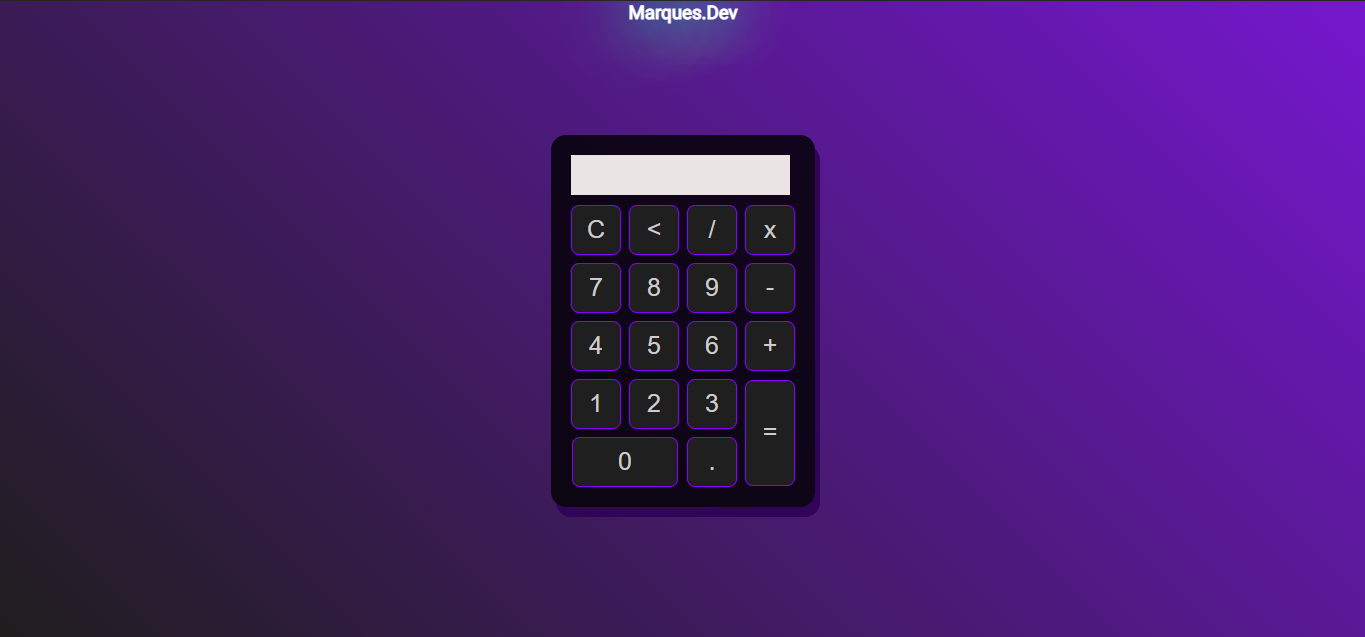 GitHub - ericthemarques/Calculator-JS: calculator based on a YT project
