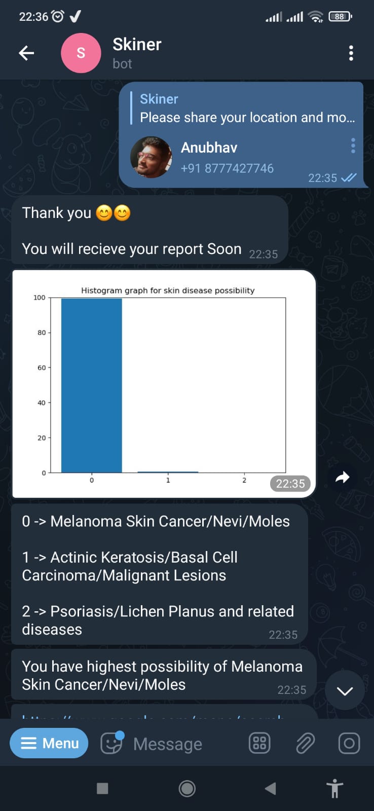 GitHub - Anubhav068/Skin-Disease-Detection-Telegram-Bot-Skiner-: This ...