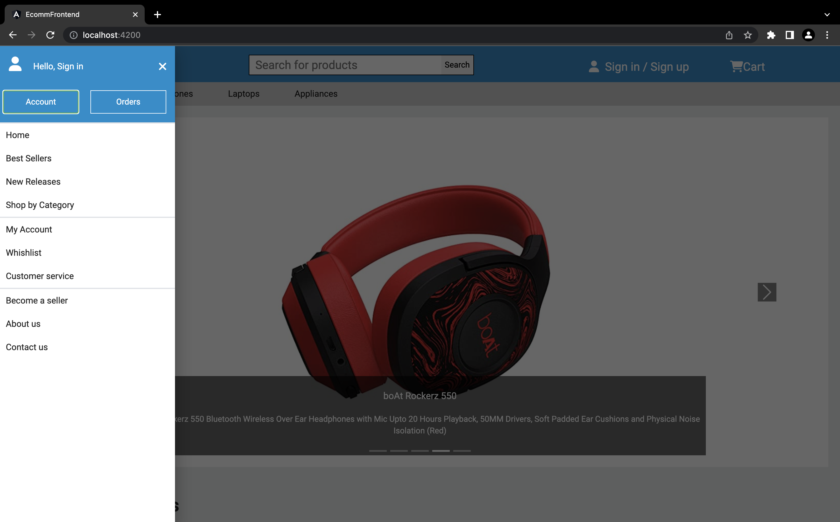 GitHub - arish-ahmad/E-commerce-app: Frontend : Angular application ...