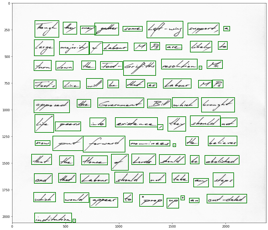 GitHub - Sagar-modelling/Word_Line_Segmentataion: Lines and words Segmentation of IAM Forms ...