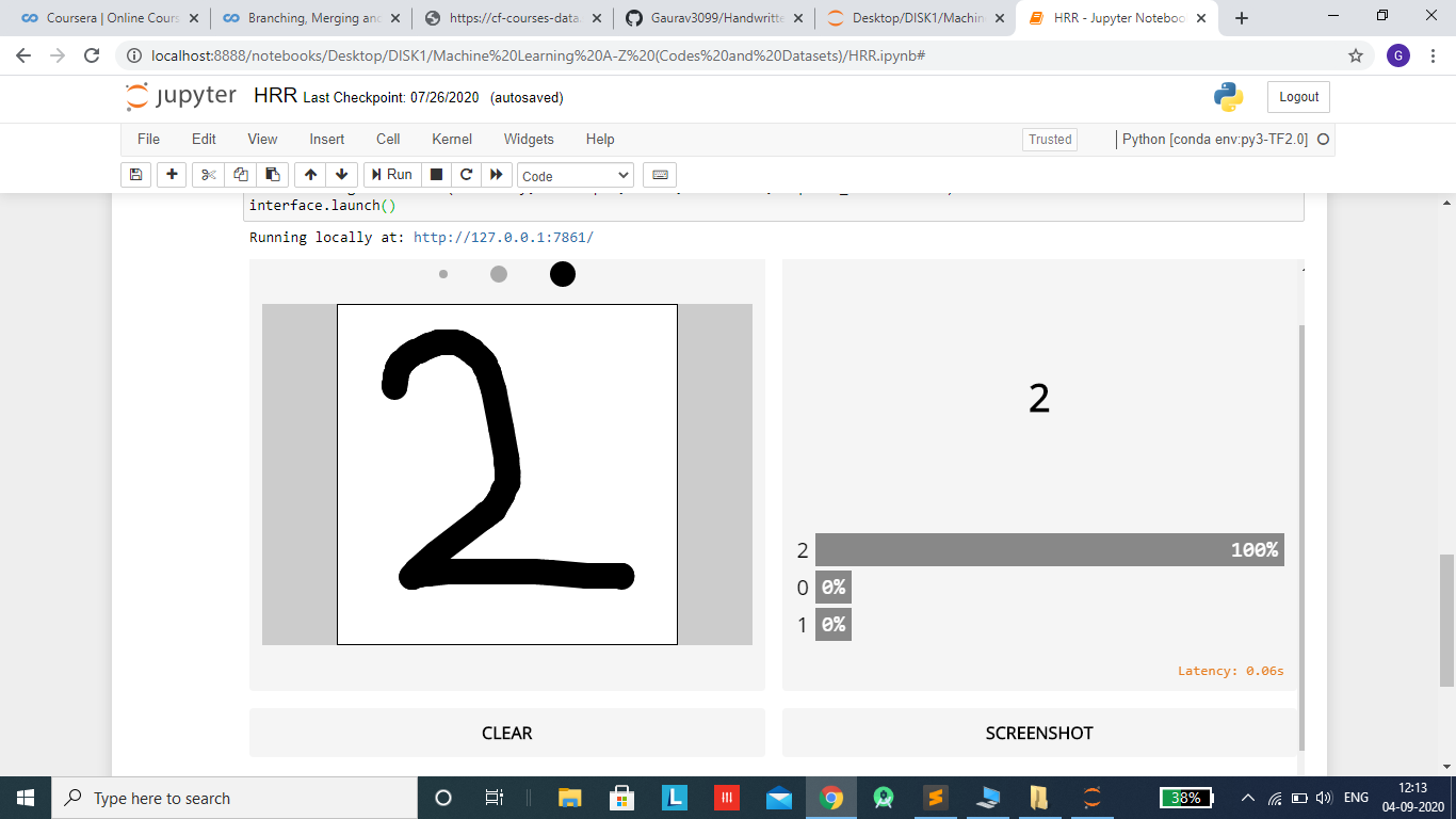 GitHub - Gaurav3099/Handwritten-digit-recognizer