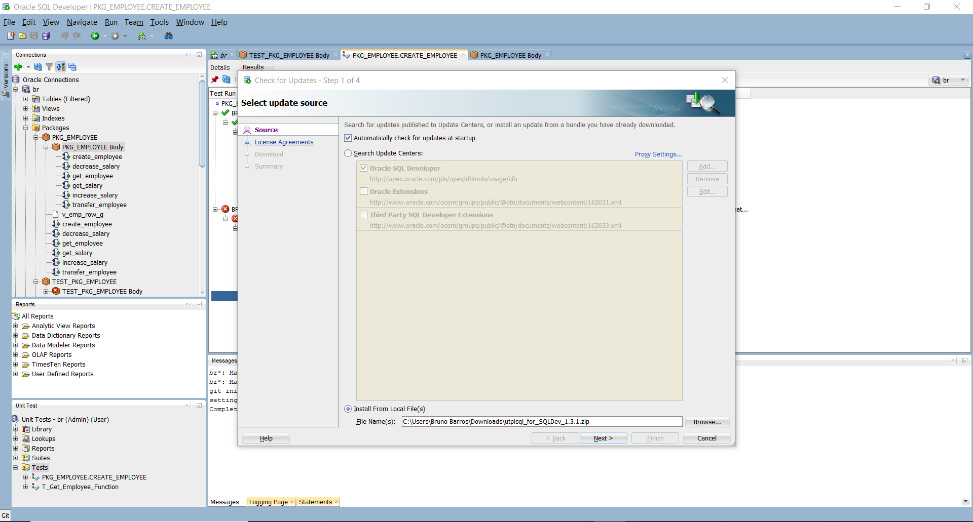 Pls 00201 Identifier Utexpect Must Be Declared · Issue 1129 · Utplsqlutplsql · Github