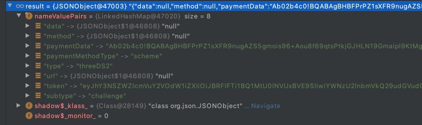 Invalid challengeParameters when trying to do challenge · Issue #33 · Adyen/adyen-3ds2-android ...