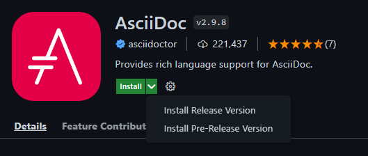 Web extension not installable · Issue #600 · asciidoctor/asciidoctor-vscode · GitHub