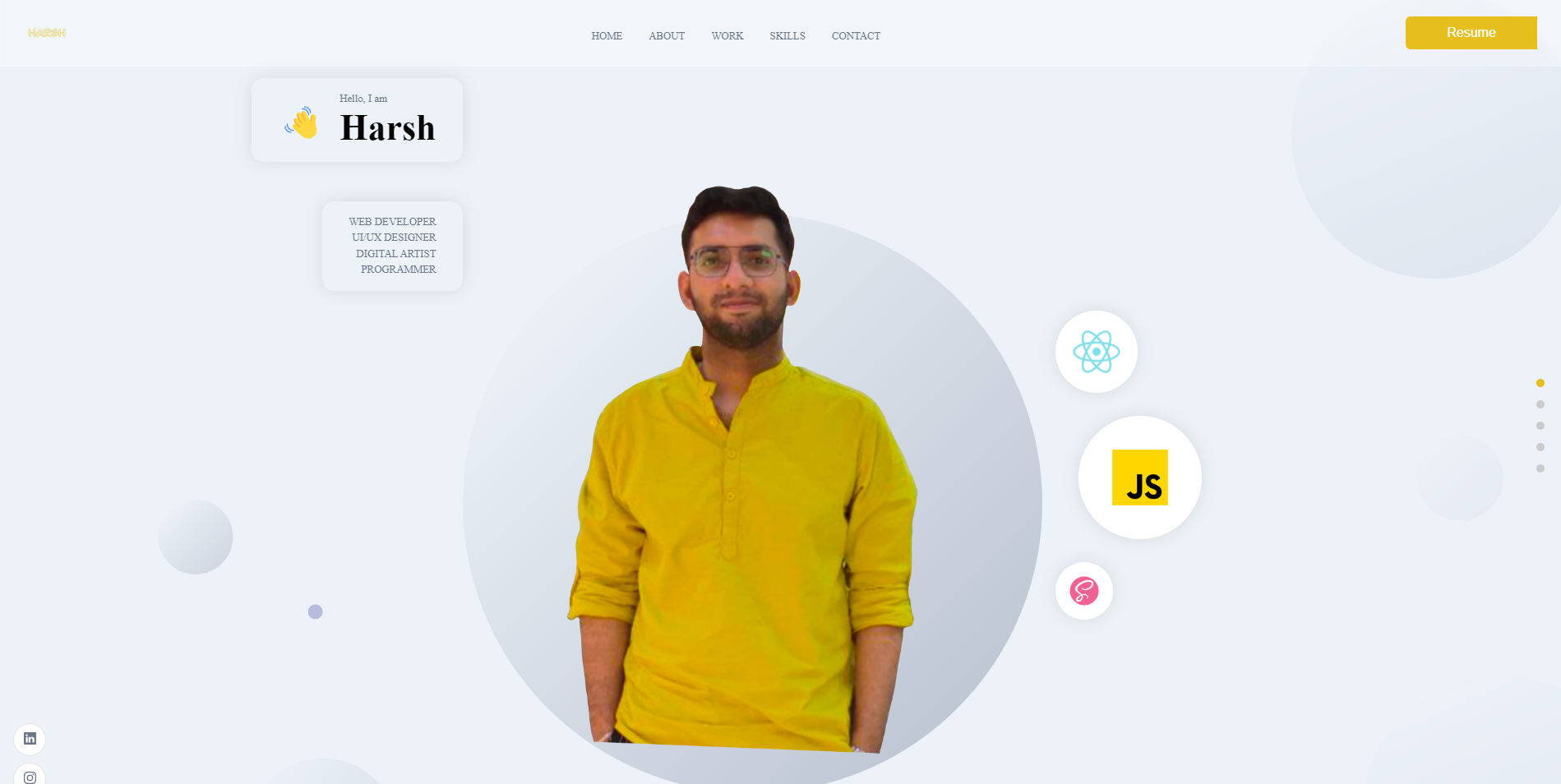 GitHub - HarshBatra/MY_PORTFOLIO: Portfolio Website