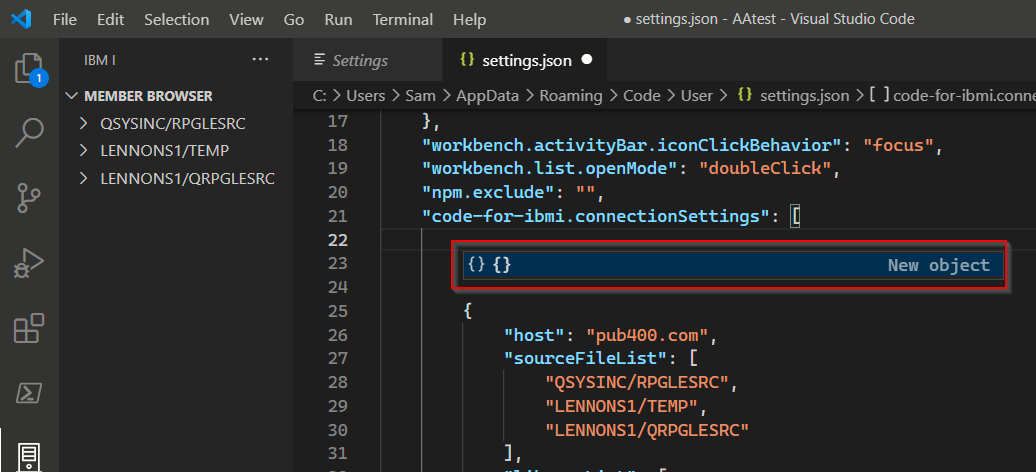 CPF3064: Library ILEDITOR not found - when adding new source file · Issue #71 · codefori/vscode ...