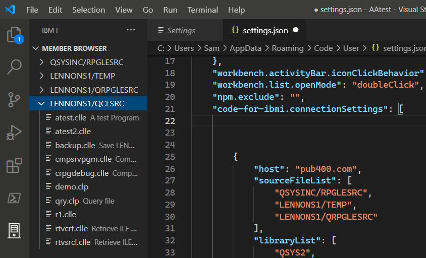 CPF3064: Library ILEDITOR not found - when adding new source file · Issue #71 · codefori/vscode ...