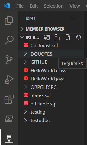 IFS BROWSER - Show hidden files? · Issue #81 · codefori/vscode-ibmi · GitHub