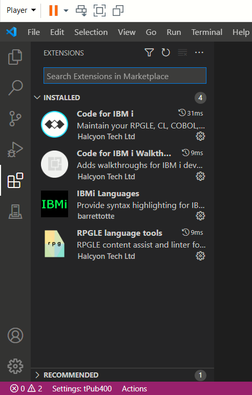 rpgleIndentationEnabled Gone? · Issue #15 · codefori/vscode-rpgle · GitHub