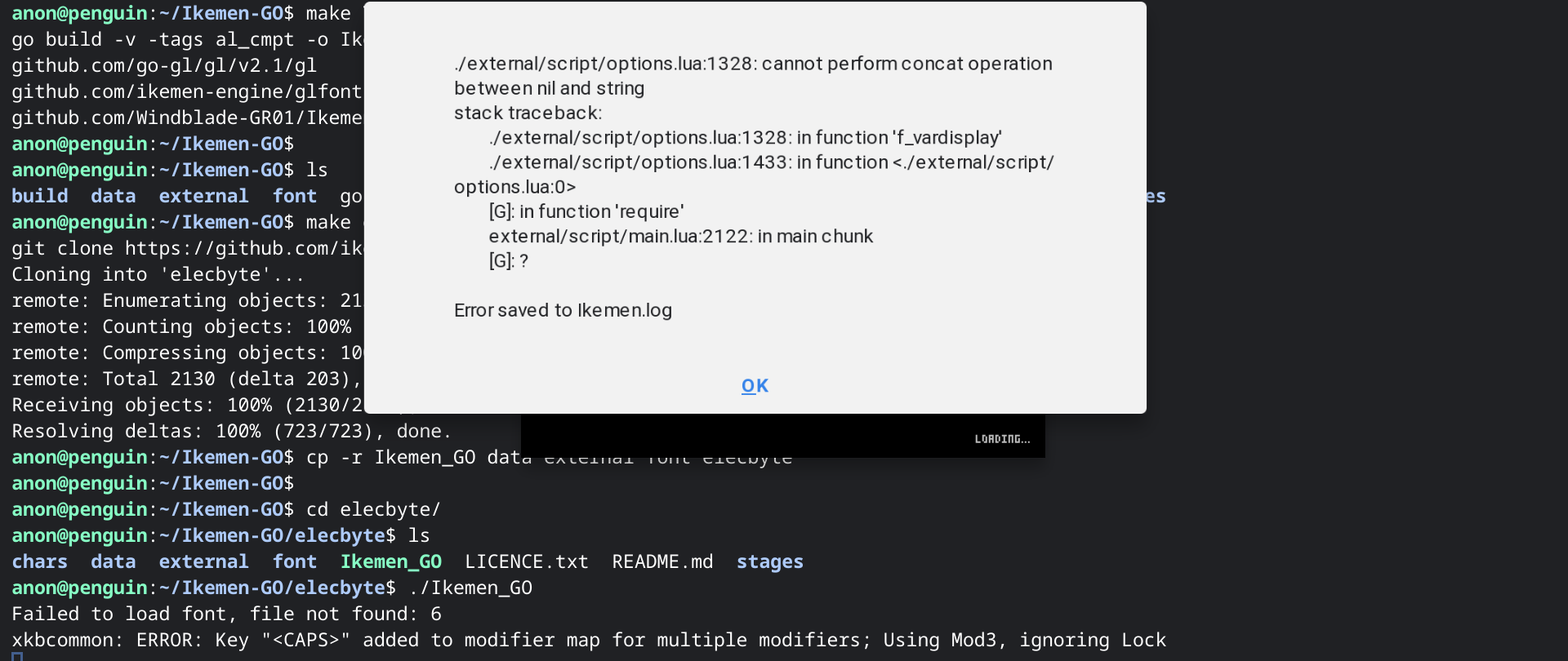 Compiling for ARM, specifically ChromeOS · Issue #299 · ikemen-engine/Ikemen-GO · GitHub