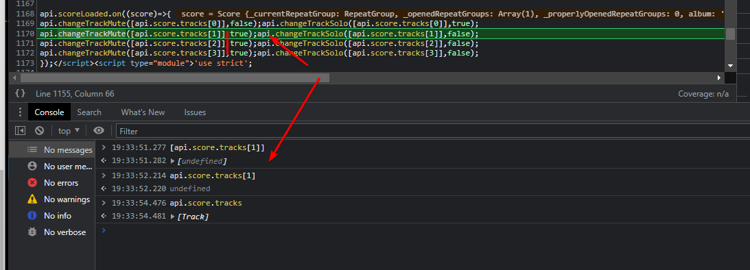 [AlphaTab][API] An unexpected error occurred TypeError: right-hand side of 'in' should be an ...