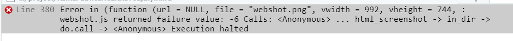 webshot.js returned failure value after running mapview() on RStudio Cloud · Issue #232 · r ...