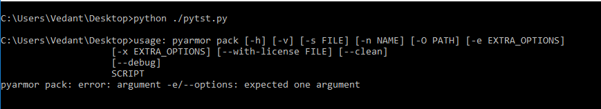Not Generating EXE on Linux · Issue #293 · dashingsoft/pyarmor · GitHub