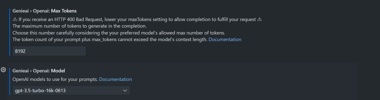 Model Select Update · Issue #110 · ai-genie/chatgpt-vscode · GitHub