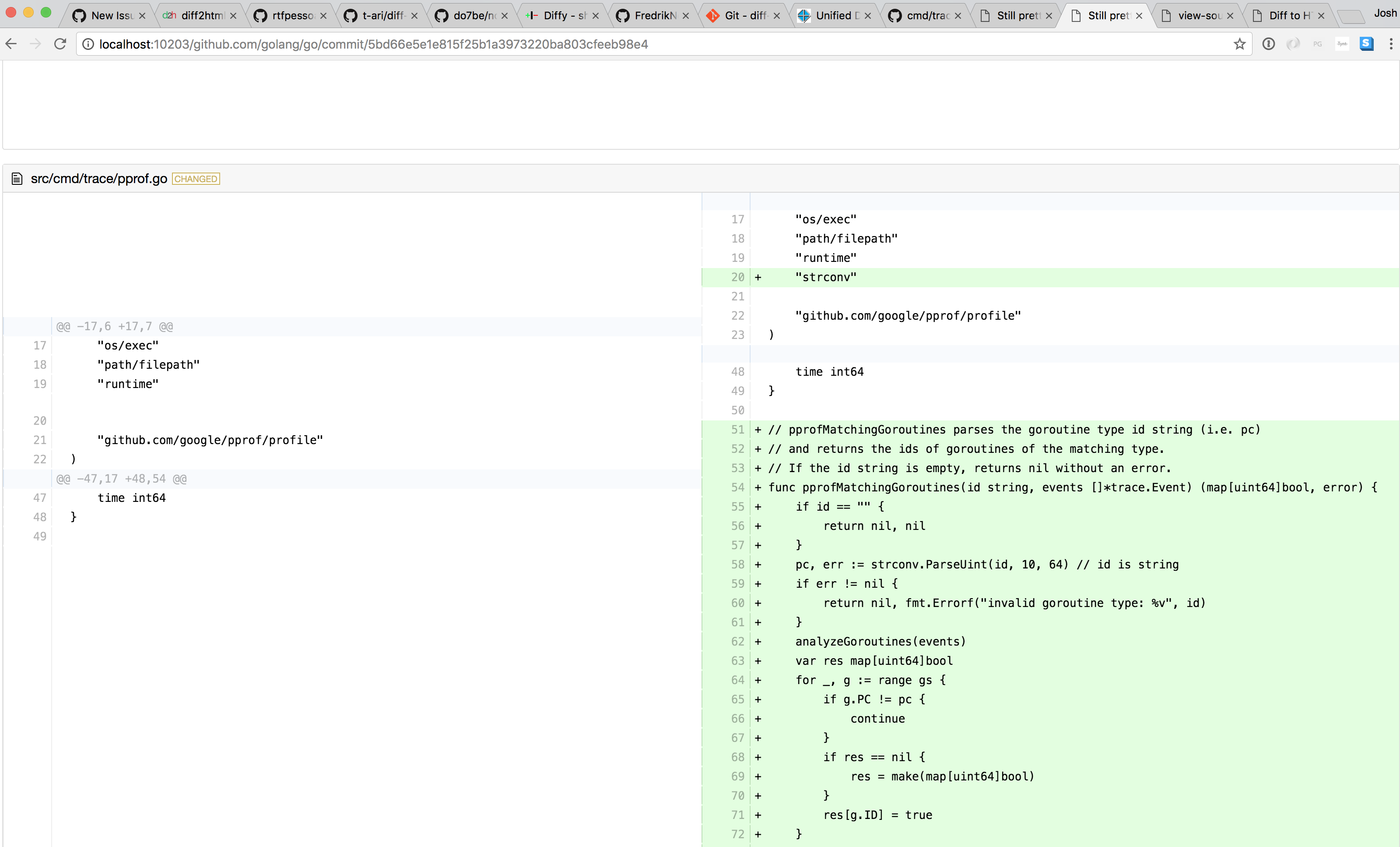 Visual artifacts in side-by-side diffs · Issue #155 · rtfpessoa ...