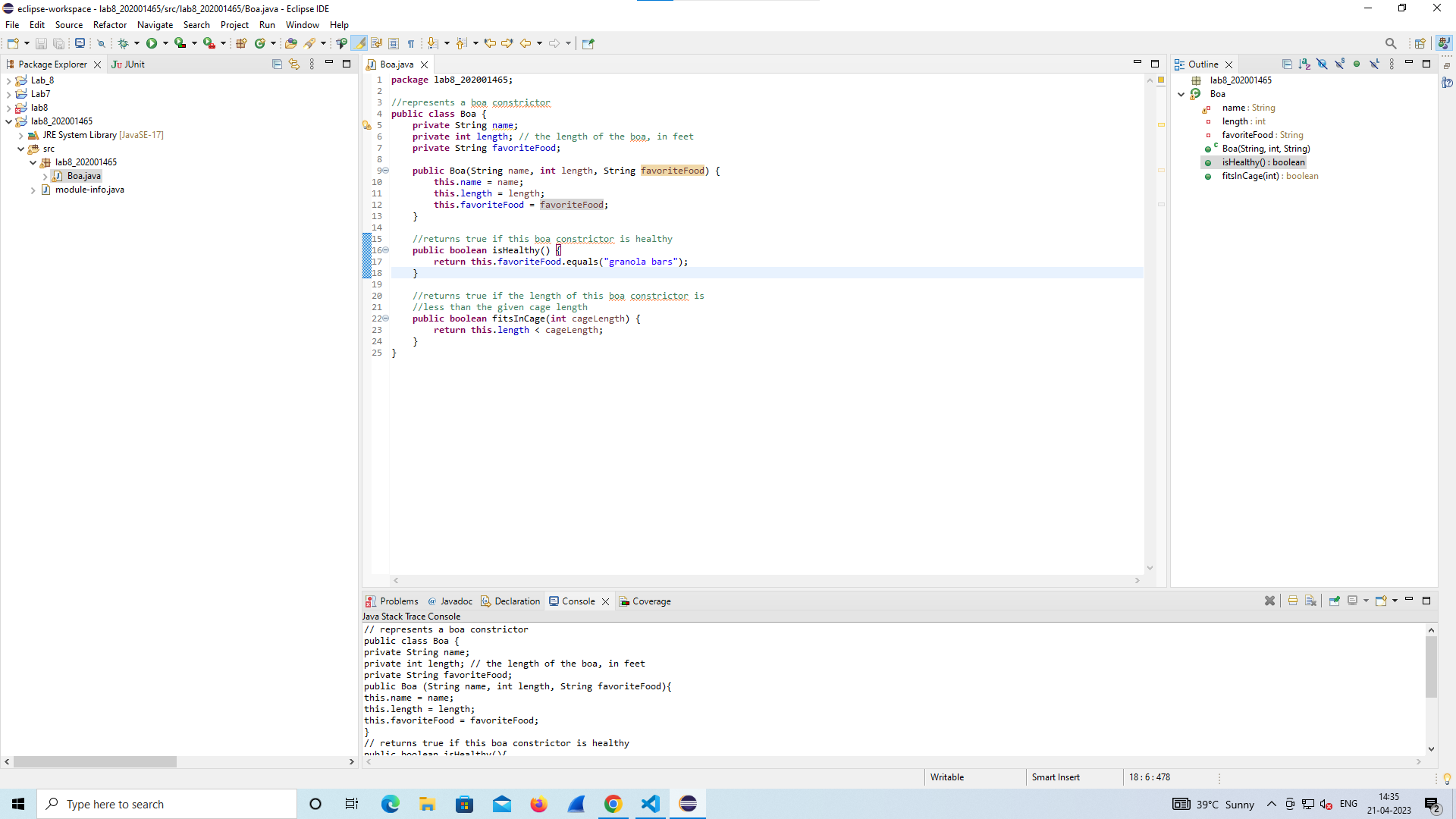 GitHub - jaynavadiya/Lab-8_202001465: Lab 8 JUnit submission