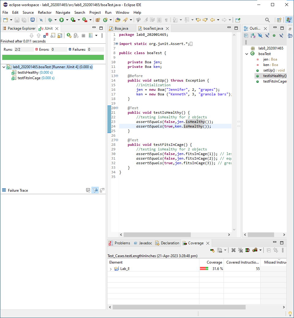 GitHub - jaynavadiya/Lab-8_202001465: Lab 8 JUnit submission