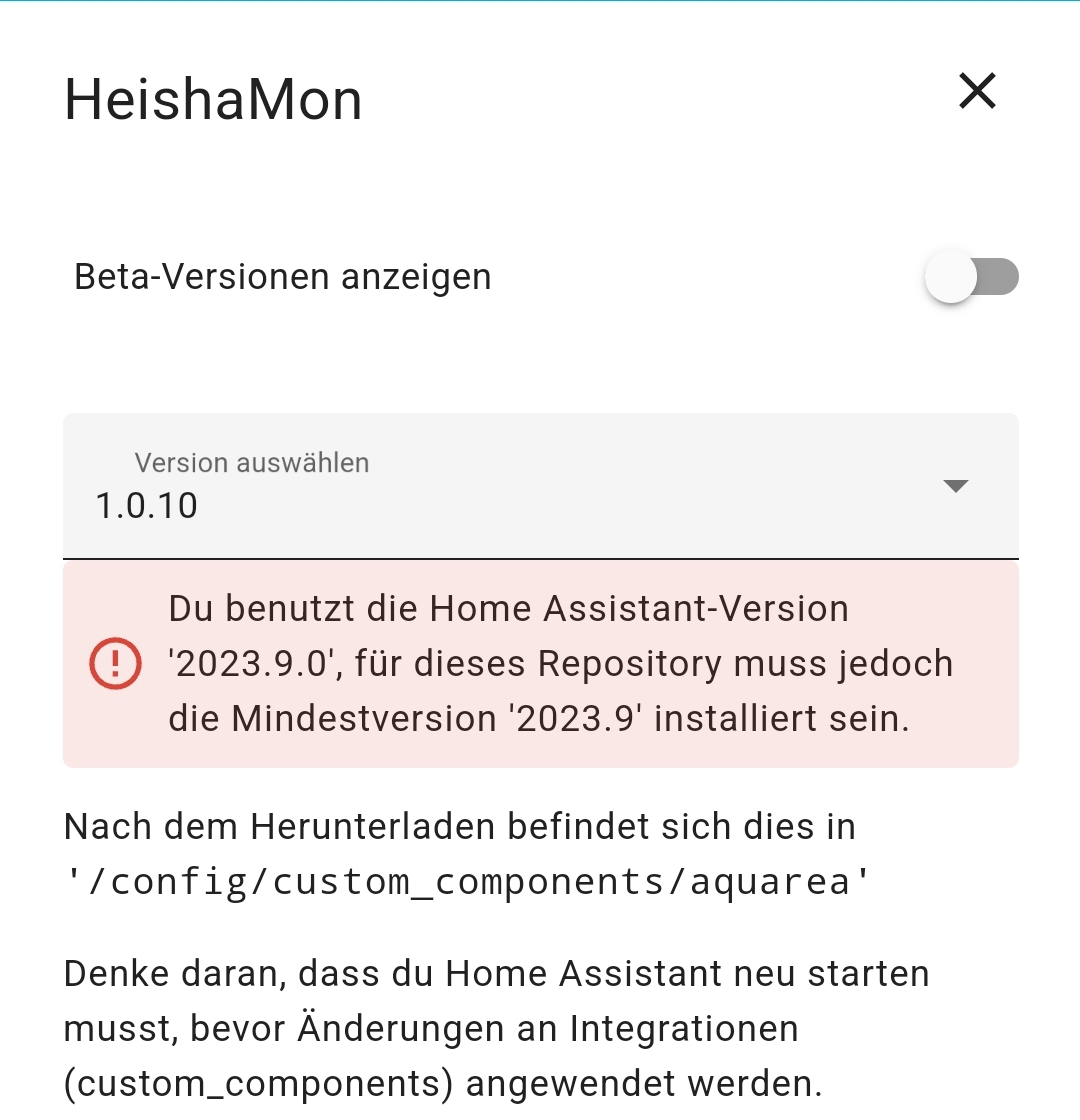 2023.9 not longer able to load integration and can't update · Issue #100 · kamaradclimber ...