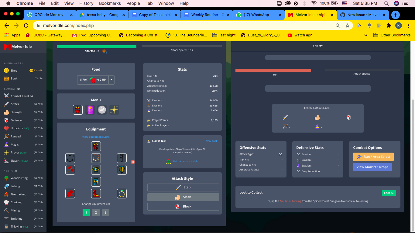 Smithing gloves missing · Issue #295 · MelvorIdle/melvoridle.github.io · GitHub