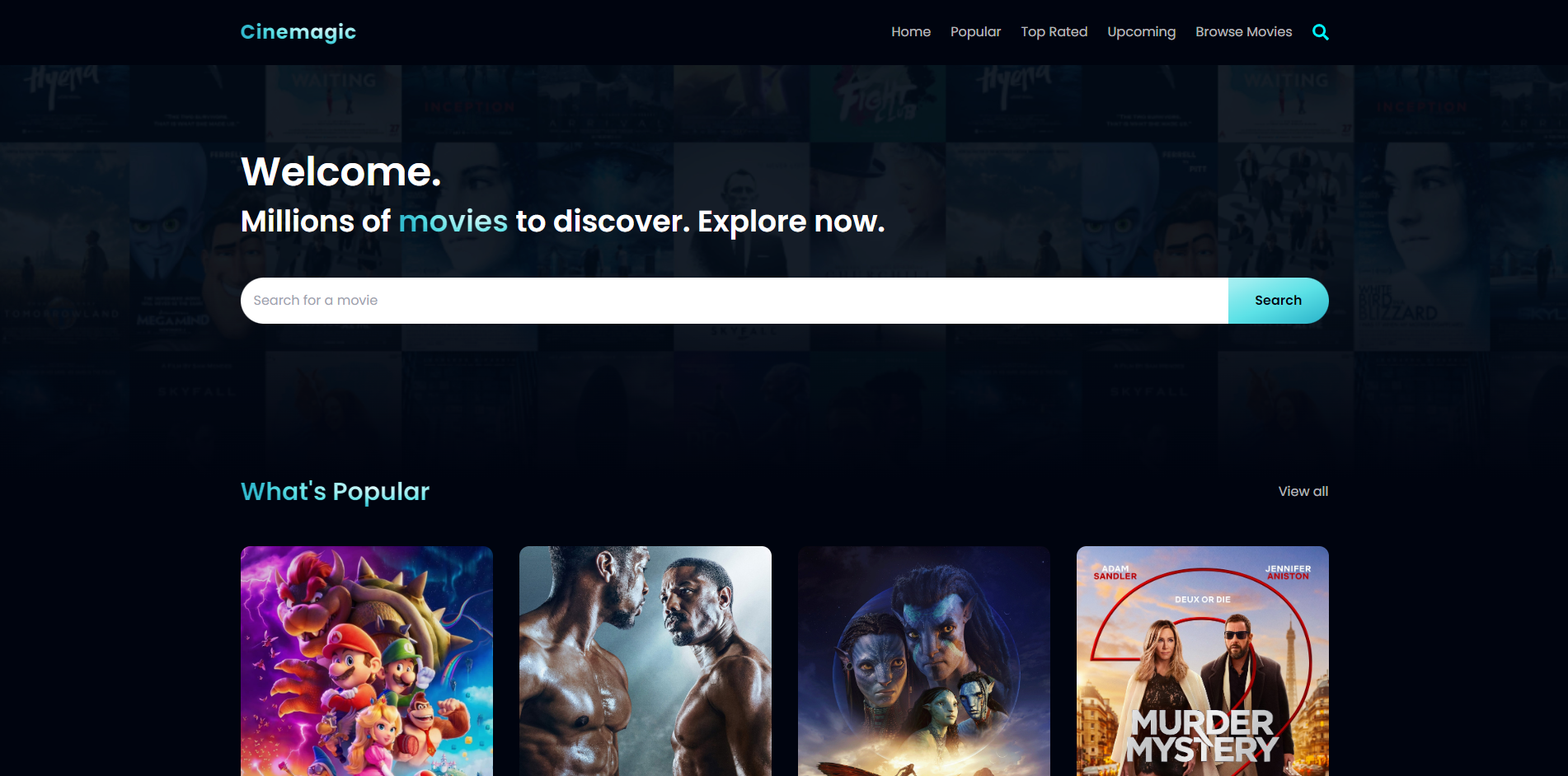 GitHub - Kbadr1/cinemagic