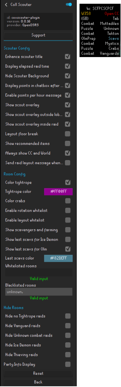 "Unknown" room no longer working in CoX Scouter · Issue #335 · open-osrs/plugins · GitHub