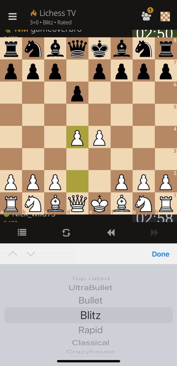 Messed up interface on Lichess TV · Issue #1296 · lichess-org/lichobile ...
