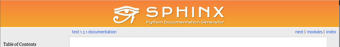Pyramid theme puts logo in a (bright orange) header. · Issue #10999 · sphinx-doc/sphinx · GitHub
