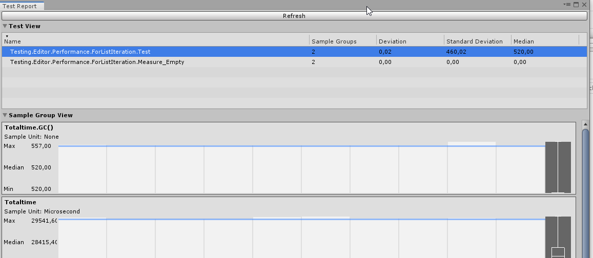 Benchmark generated html is empty · Issue #1 · Unity-Technologies/PerformanceBenchmarkReporter ...