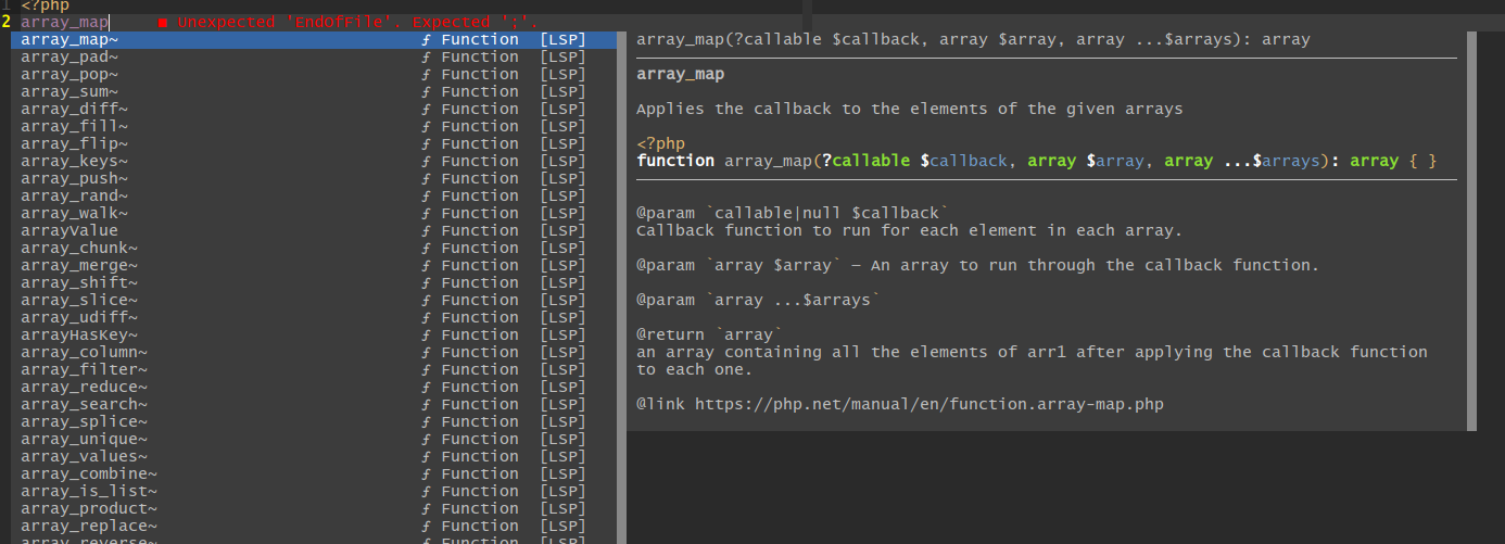 completionItem/resolve started missing documentation from intelephense with 0.6.0 · Issue #17056 ...