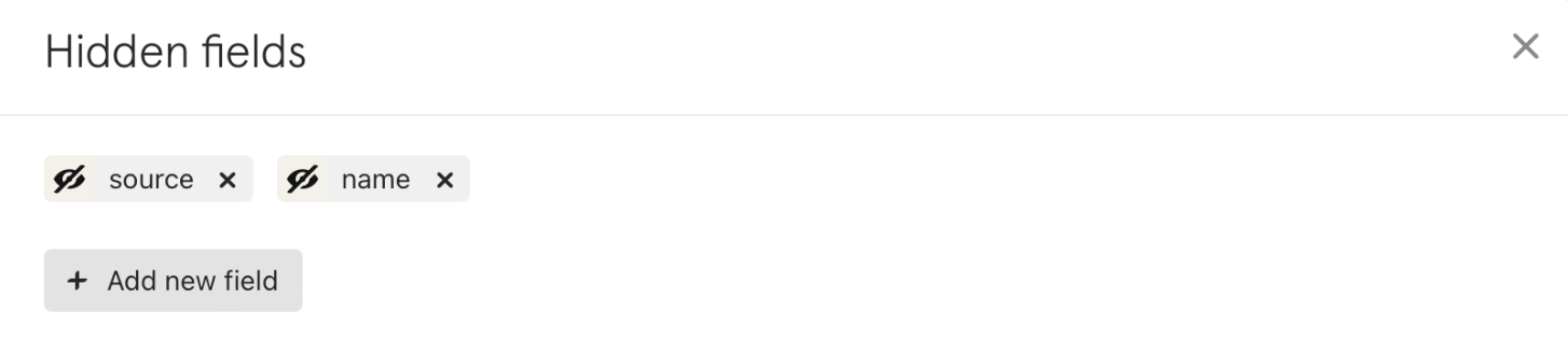 Formtribe 馃敟 500 Points Question Type Hidden Fields 路 Issue 887 路 Formbricksformbricks 路 Github