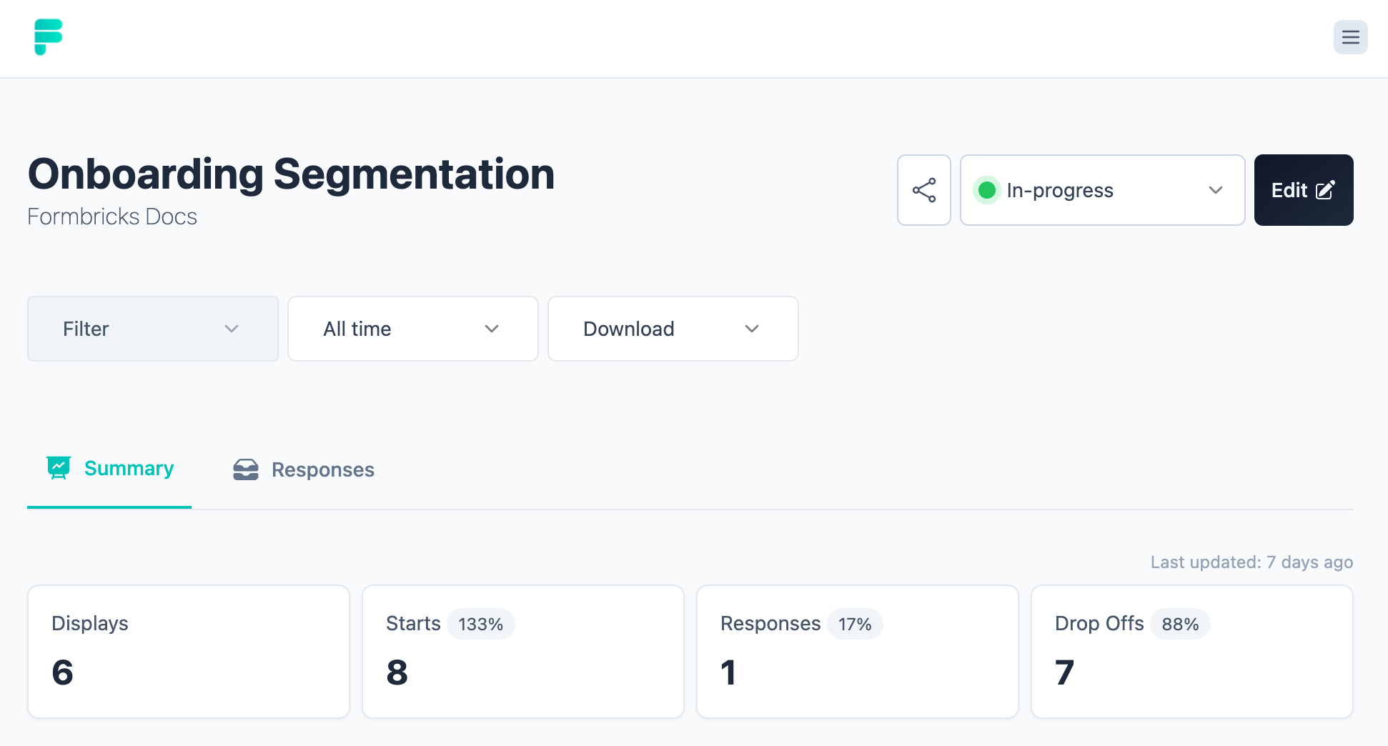 [FEATURE] There must a Back button in Survey Responses screen. · Issue #1270 · formbricks ...