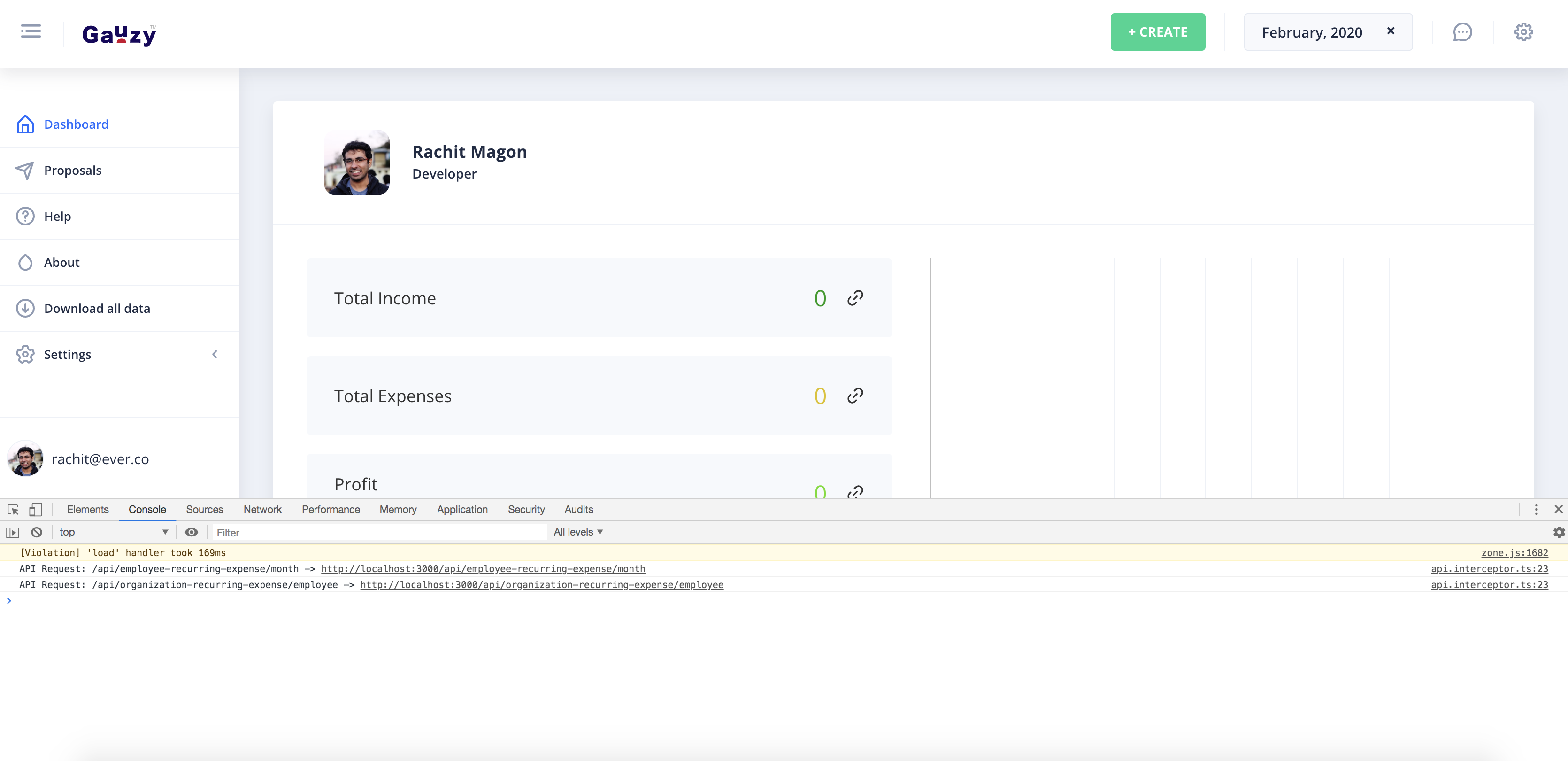 Bug: Login Console Errors · Issue #369 · ever-co/ever-gauzy · GitHub